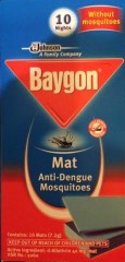 Baygon Mosquito Mats – Philippines Information